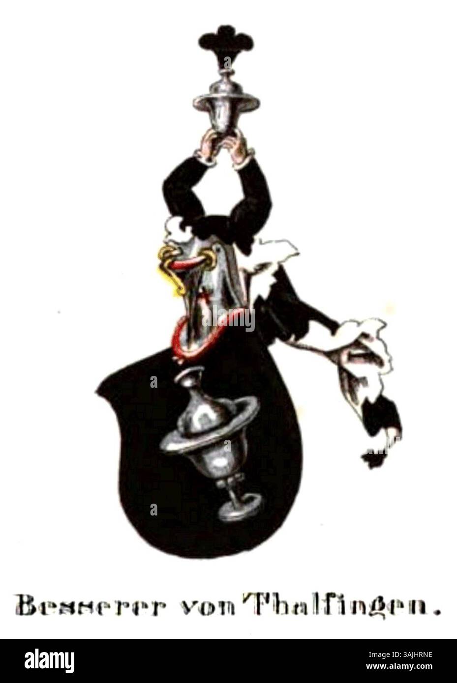 Coat of arms of the Besserer family, attributed to Leonhard Dorst, 13th ...