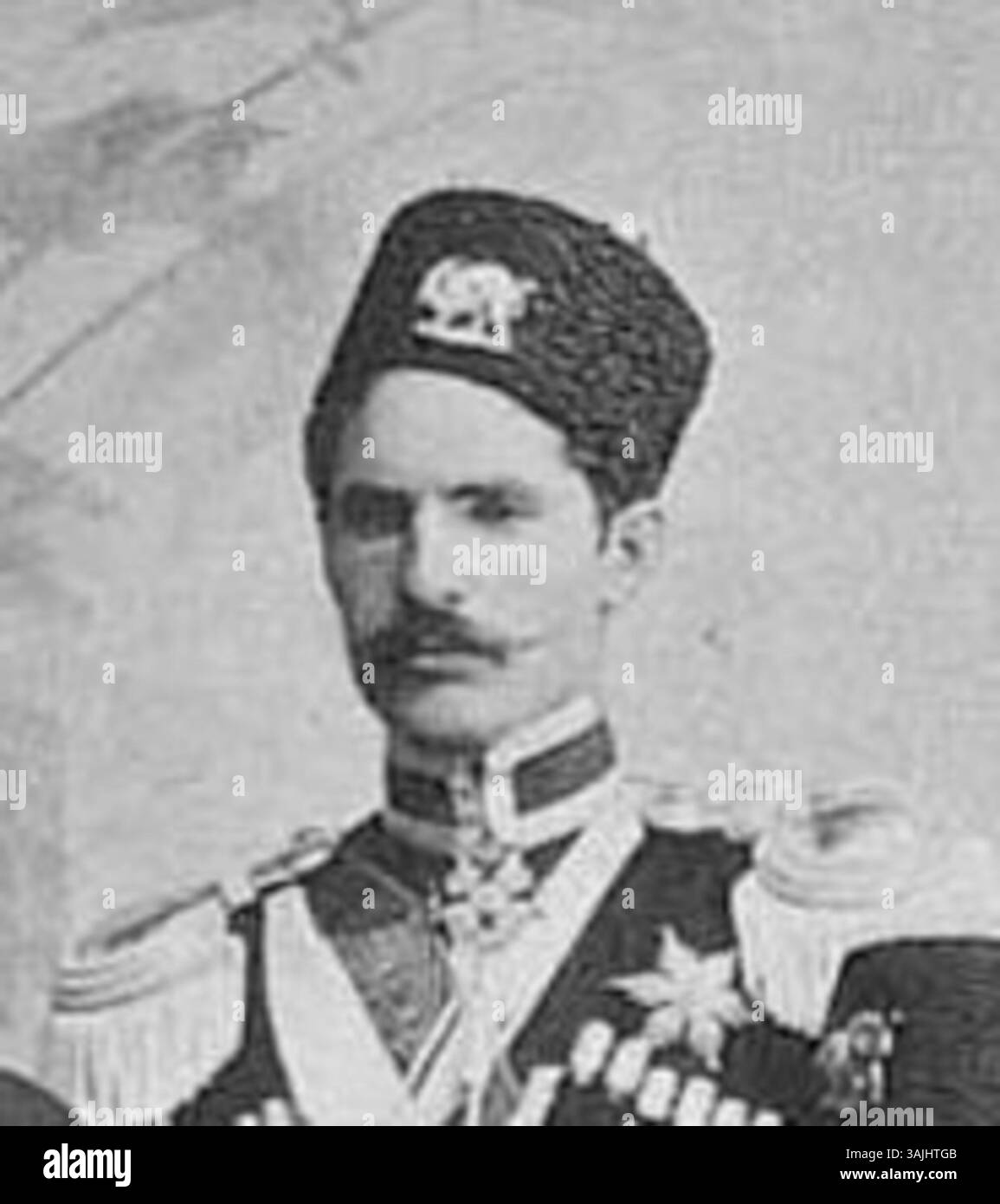 The 1896 photograph shows representatives of Persia at the coronation ...