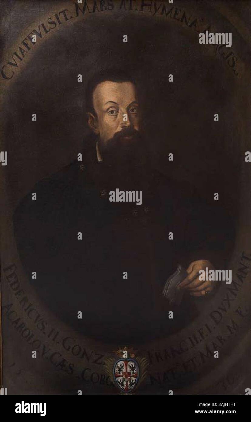 This 16th-century portrait by Muzio Ghisoni represents Federico II ...