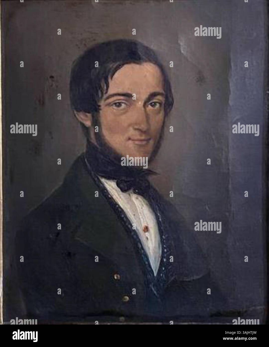 This 19th-century portrait depicts Carlo d’Arco, capturing the noble ...