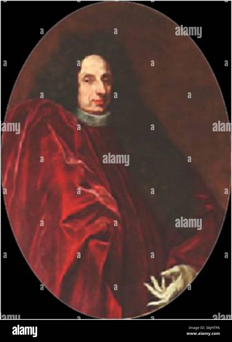 This 18th-century portrait by Giovanni Maria delle Piane portrays ...