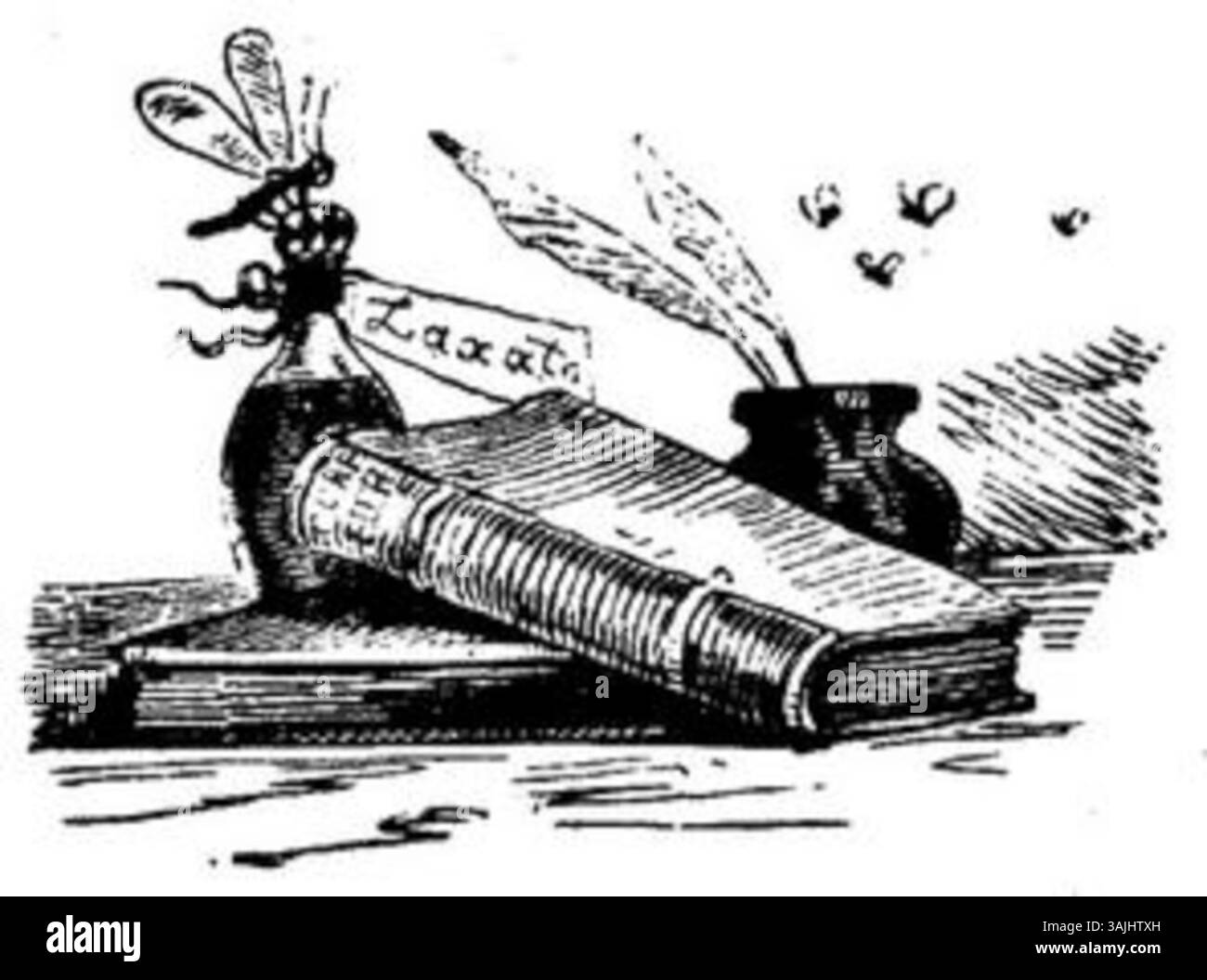 This illustration from the 1846 edition of 'Fliegende Blätter' features ...