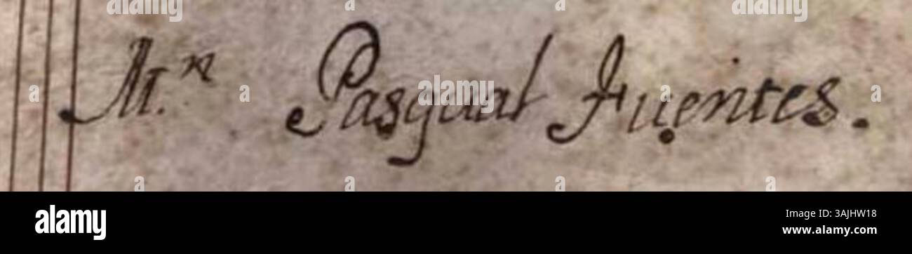 An engraving from 1743 of Pascual Fuentes, Spanish artist and engraver ...