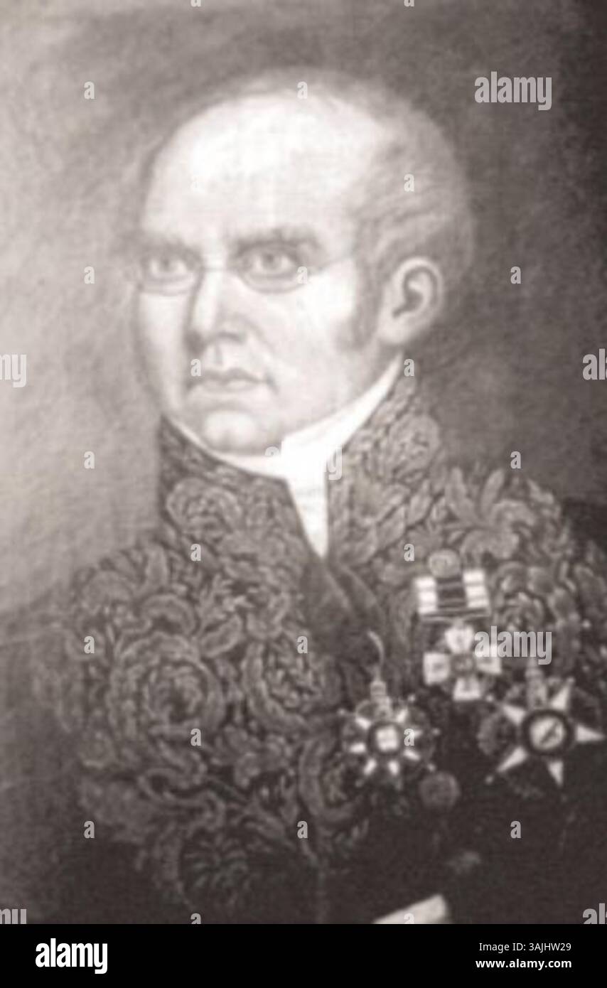 Portrait of Manuel Gonçalves de Miranda (1780-1841), a 19th-century ...