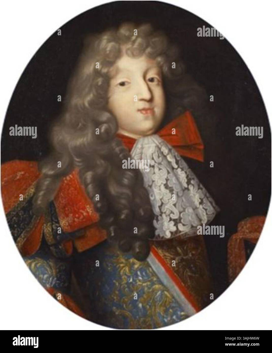 A portrait of Louis, Grand Dauphin, by an unidentified follower of ...