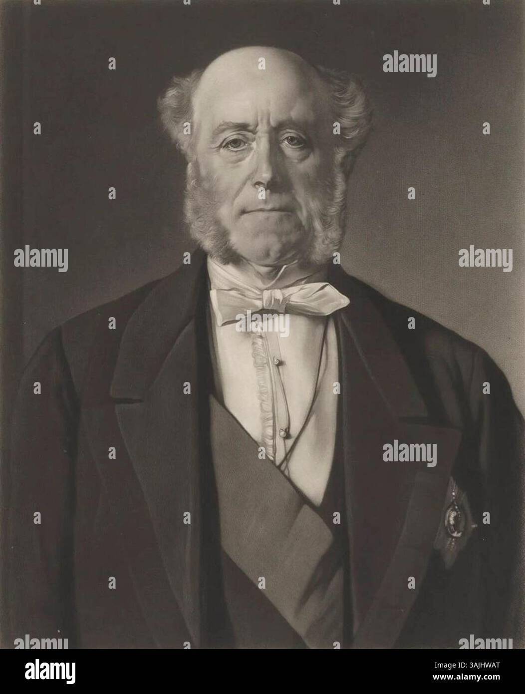 A portrait of Thomas Lewis Atkinson, the 1st Earl Sydney (1817–1898 ...