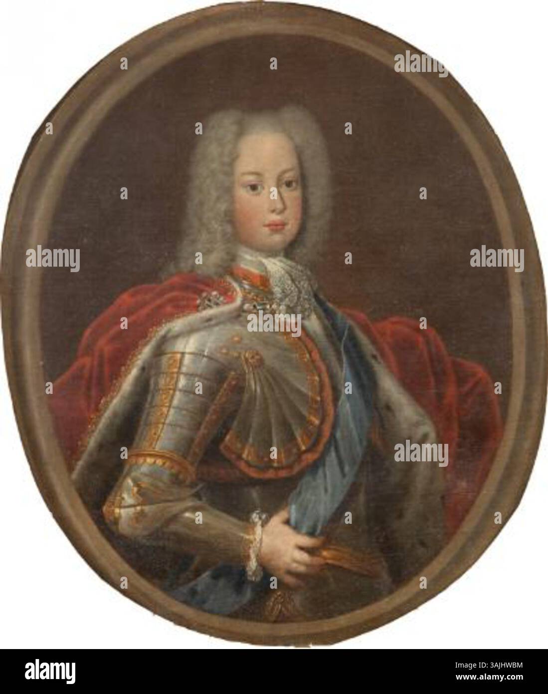 This 18th-century oil painting features a nobleman once identified as ...