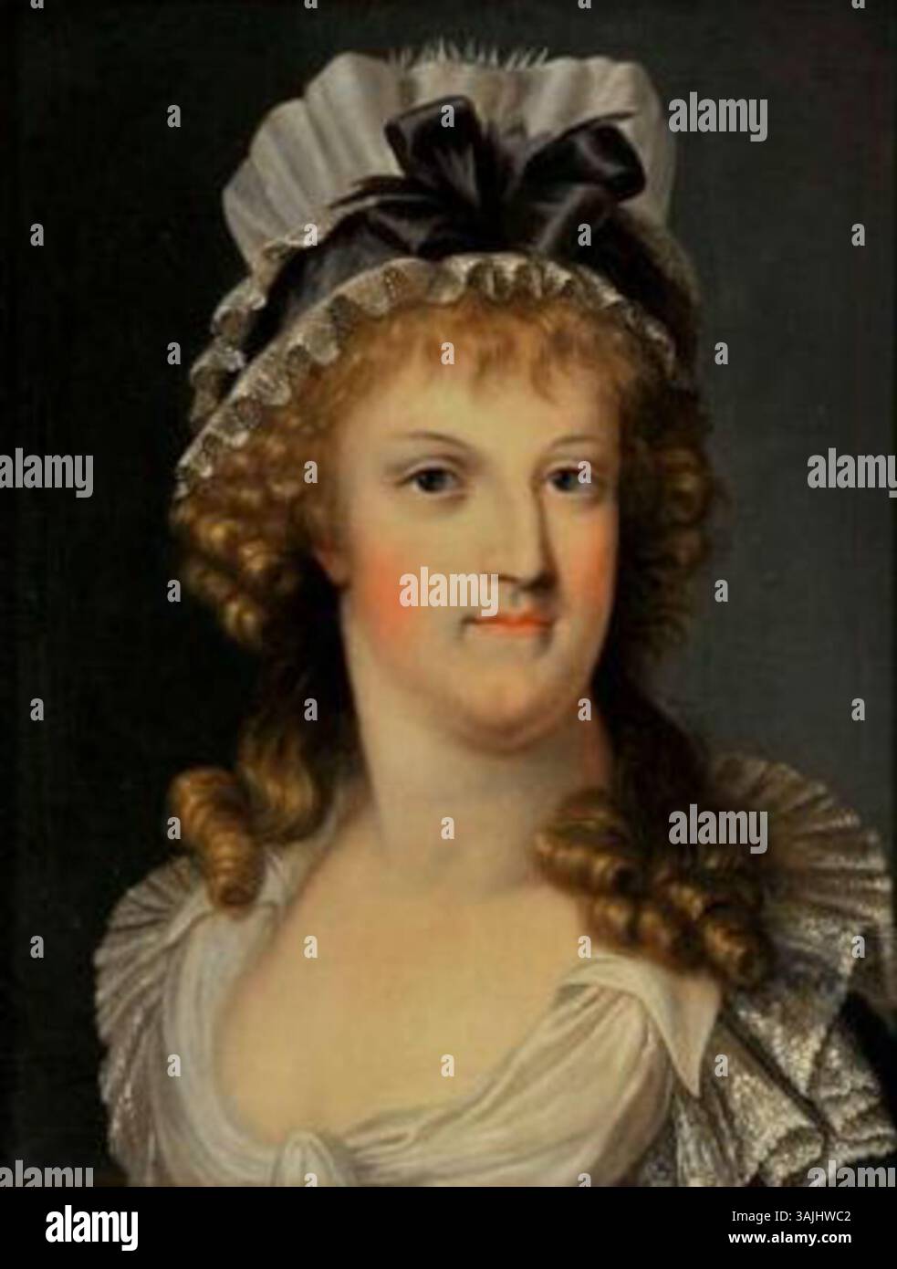 Portrait of Marie Antoinette, wife of Louis XVI of France, painted ...