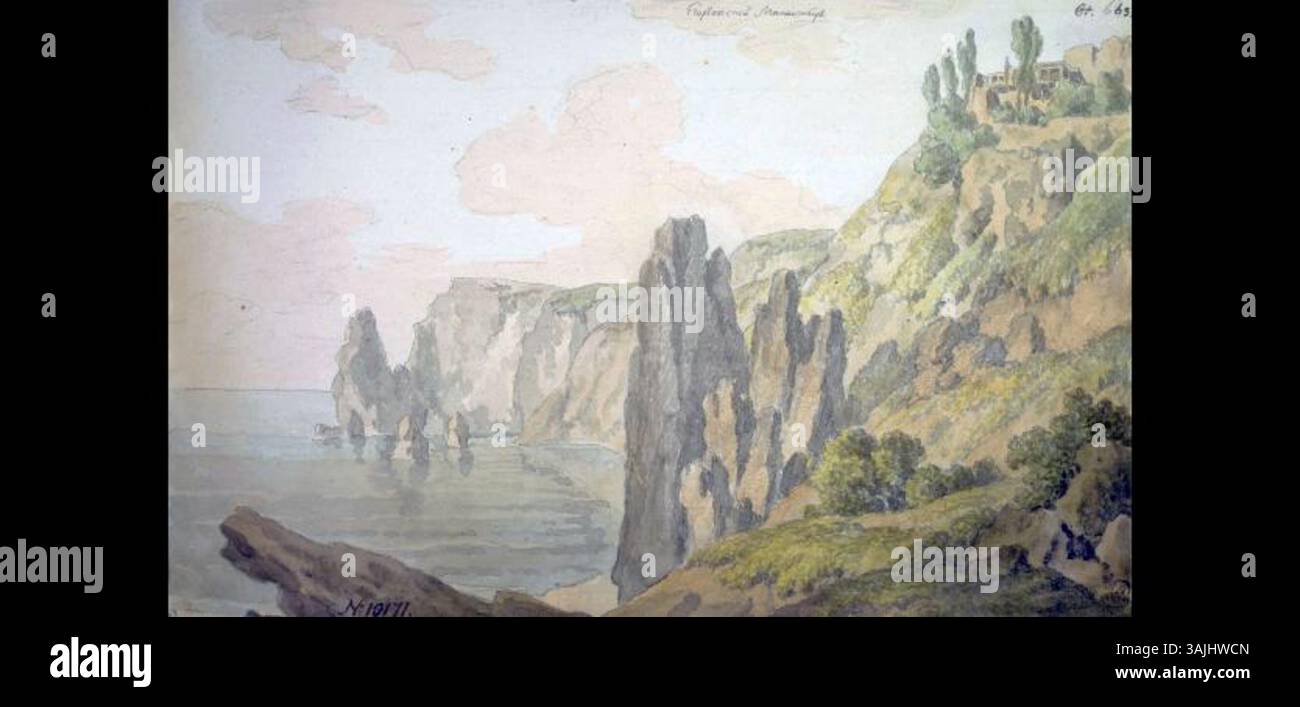 This portrait by Mikhail Ivanov, dated 1783, is an example of 18th ...