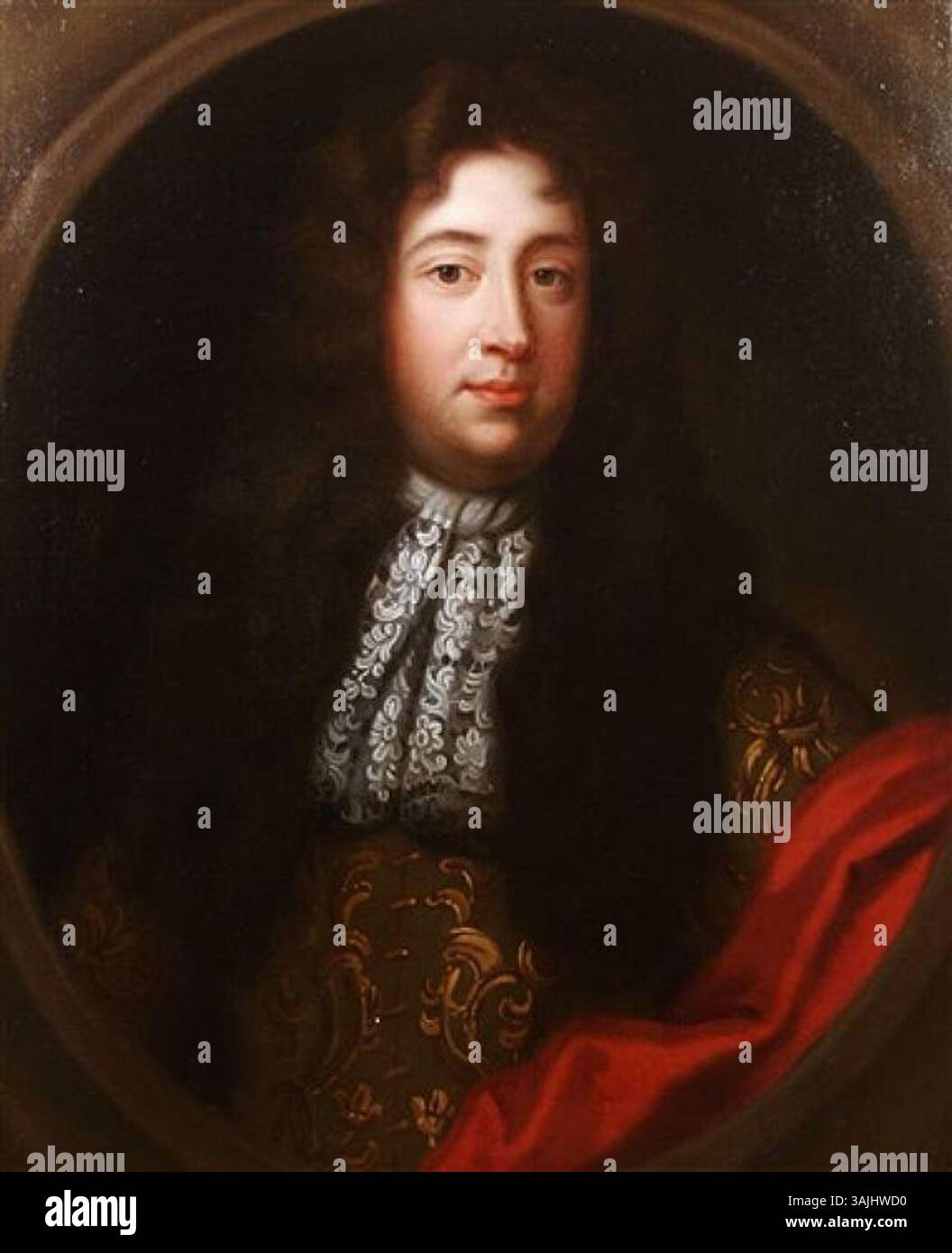 This 17th-18th century painting, attributed to the French School ...