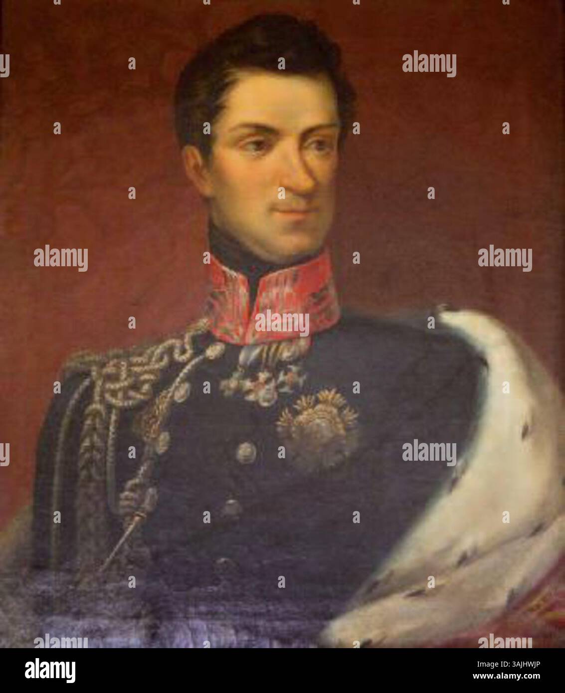 This portrait by Capitini Tirsi from the 19th century depicts Carlo ...