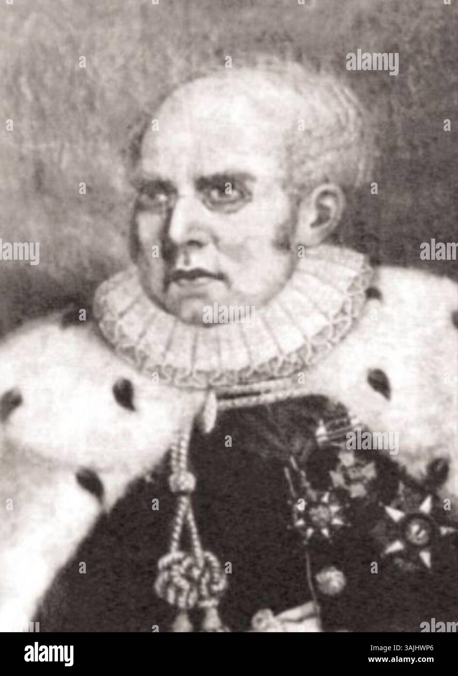 Another portrait of Manuel Gonçalves de Miranda (1780-1841), a ...