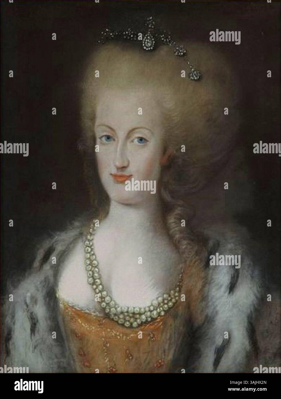 This 18th-century Swiss portrait captures Marie Antoinette, Queen of ...
