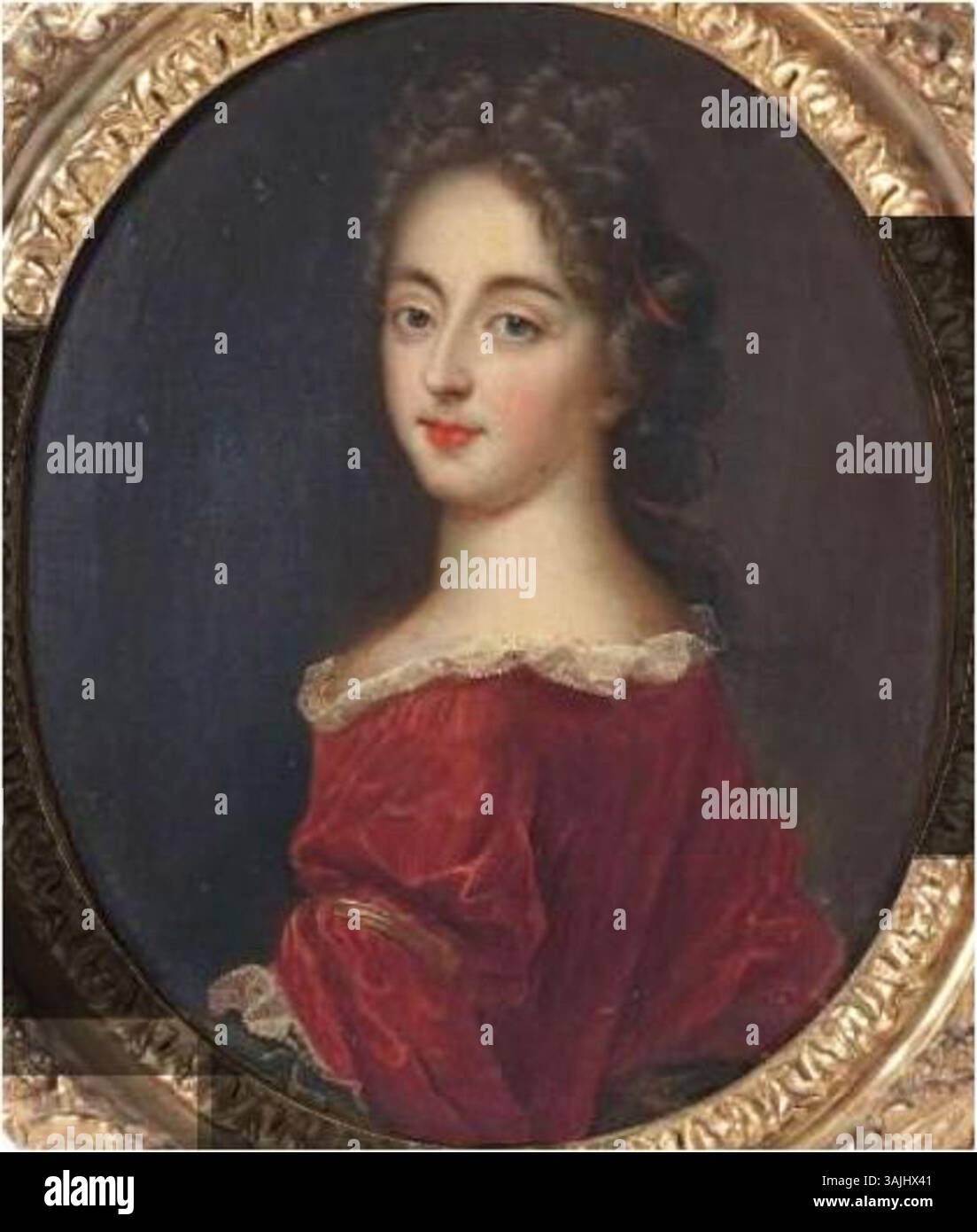 This oil painting from the 17th century is attributed to the circle of ...