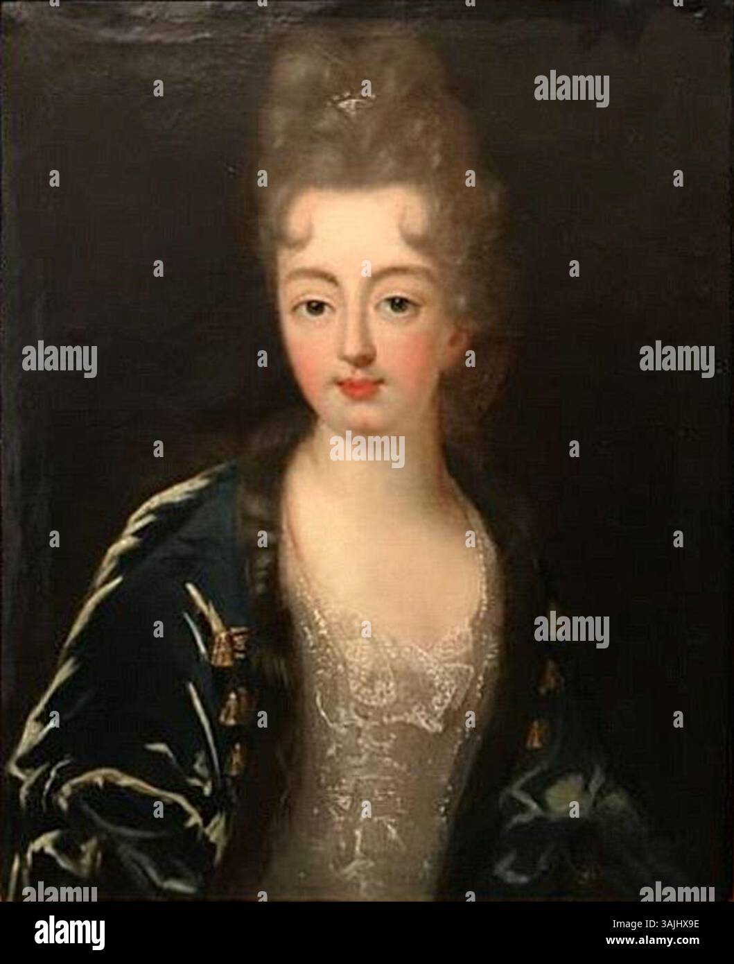 This presumed portrait represents one of Louis XIV's daughters ...