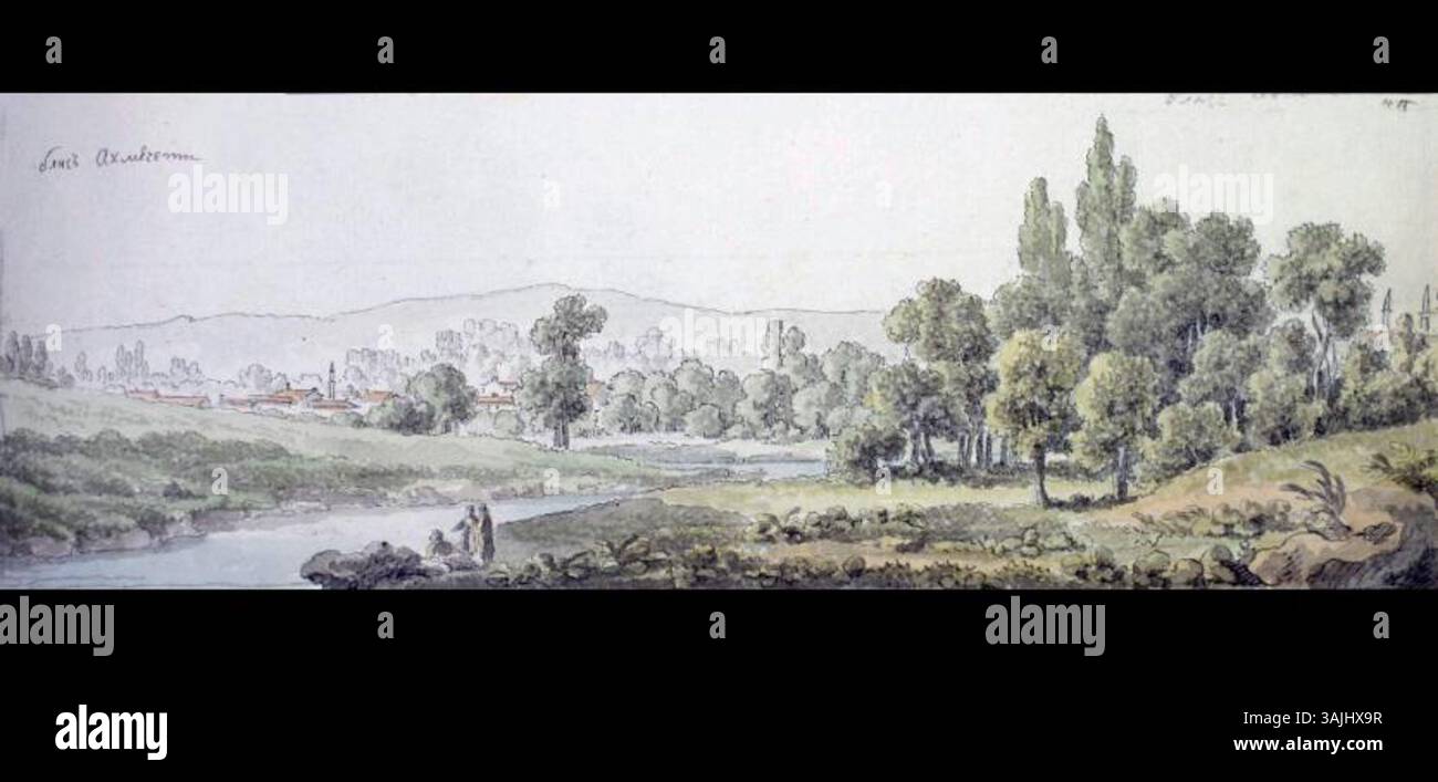 This artwork by Mikhail Ivanov, dated 1783, showcases his distinctive ...