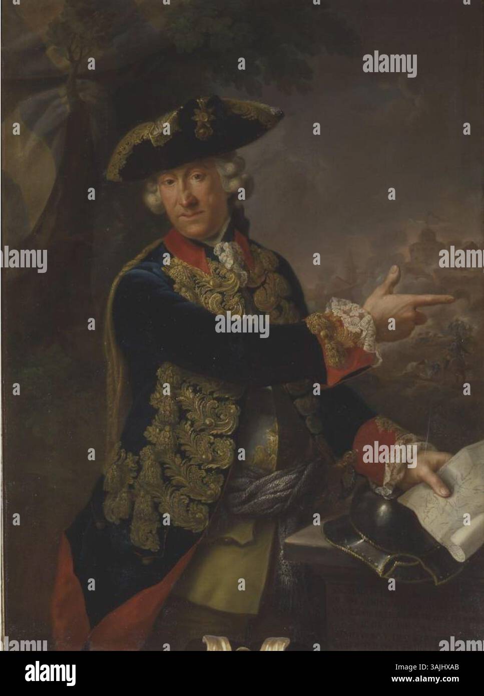 Portrait of Marquis Luigi Angelelli by Angelo Crescimbeni, 1766 ...