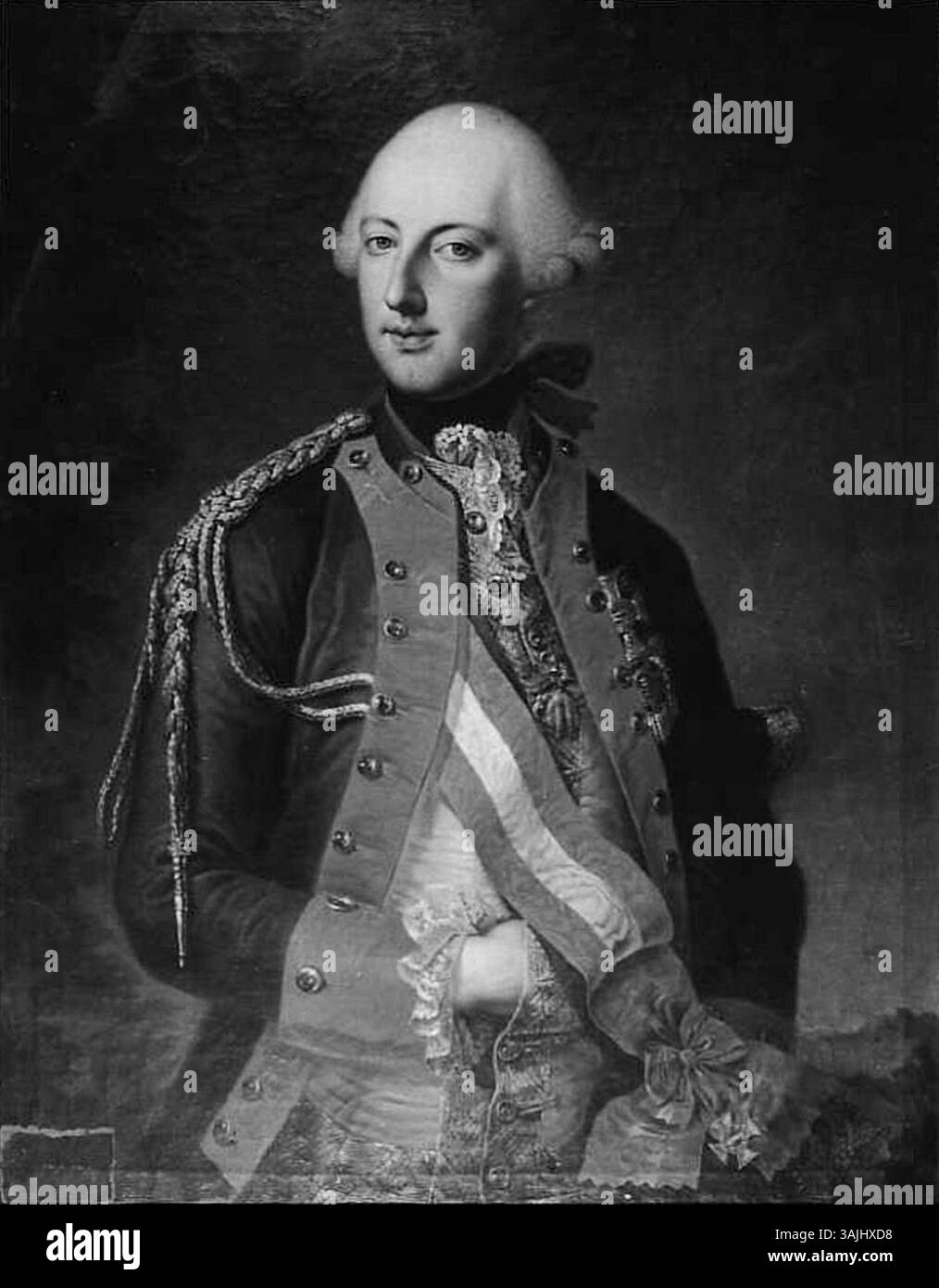 This late 18th-century oil painting by Joseph Kreutzinger depicts ...