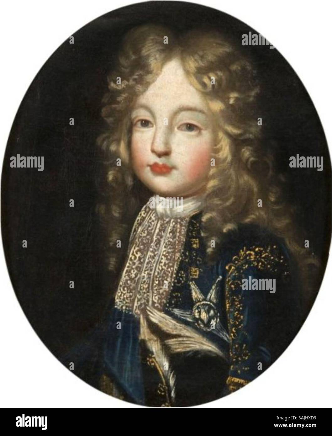This presumed portrait of Charles de France, Duke of Berry (1686-1714 ...