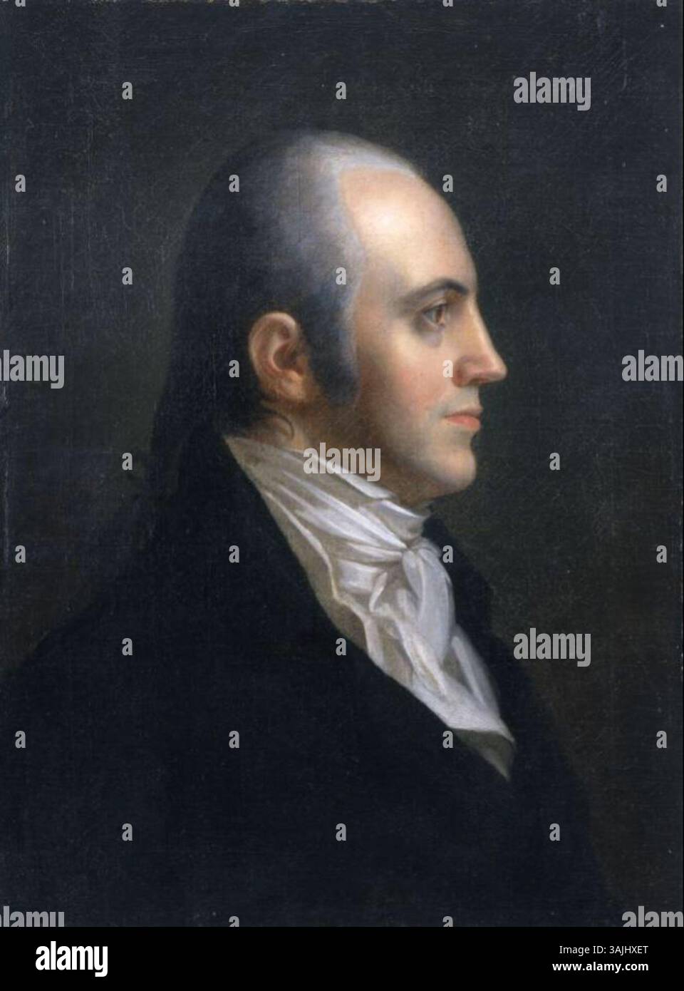This 1802 portrait of Aaron Burr, painted by John Vanderlyn, depicts the American politician ...