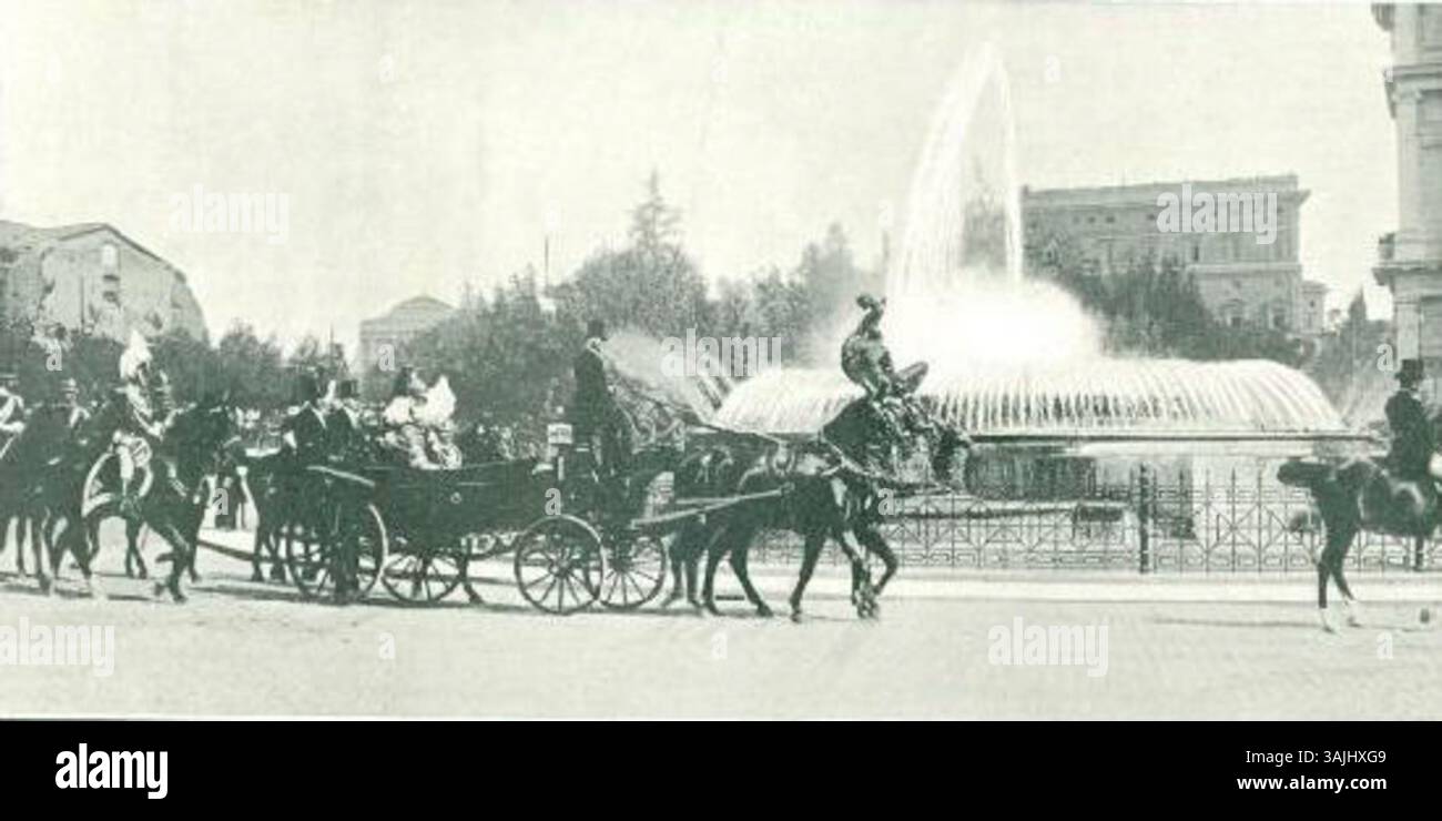 This photograph from 1903 captures King Victor Emmanuel III of Italy ...