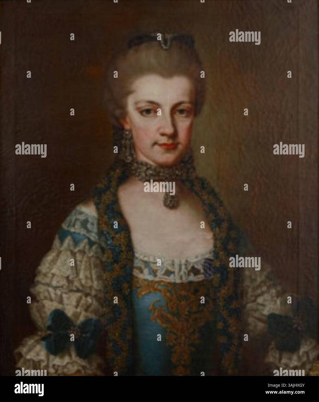 This portrait of Archduchess Maria Christina, painted by Daniel ...