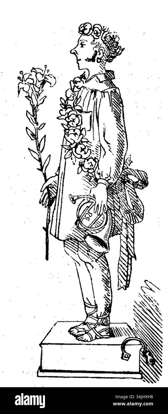 Another illustration by Carl Spitzweg from 'Fliegende Blätter', Volume ...