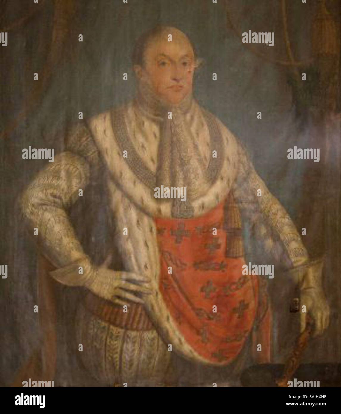 A portrait of King Charles Felix of Savoy, painted by Giovanni Battista ...