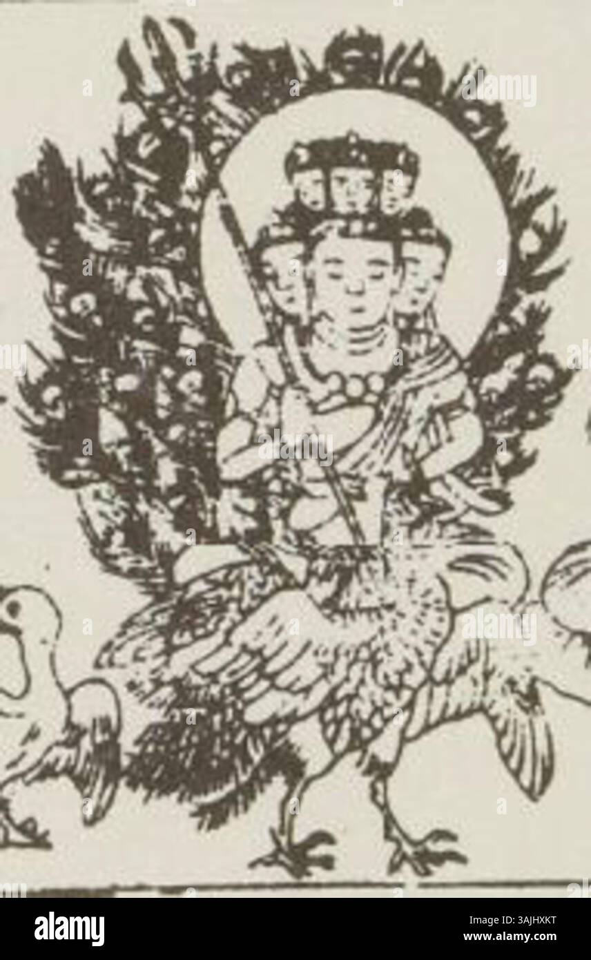 The Womb Realm Mandala features the deities Candra, Skanda, Sarasvat ...