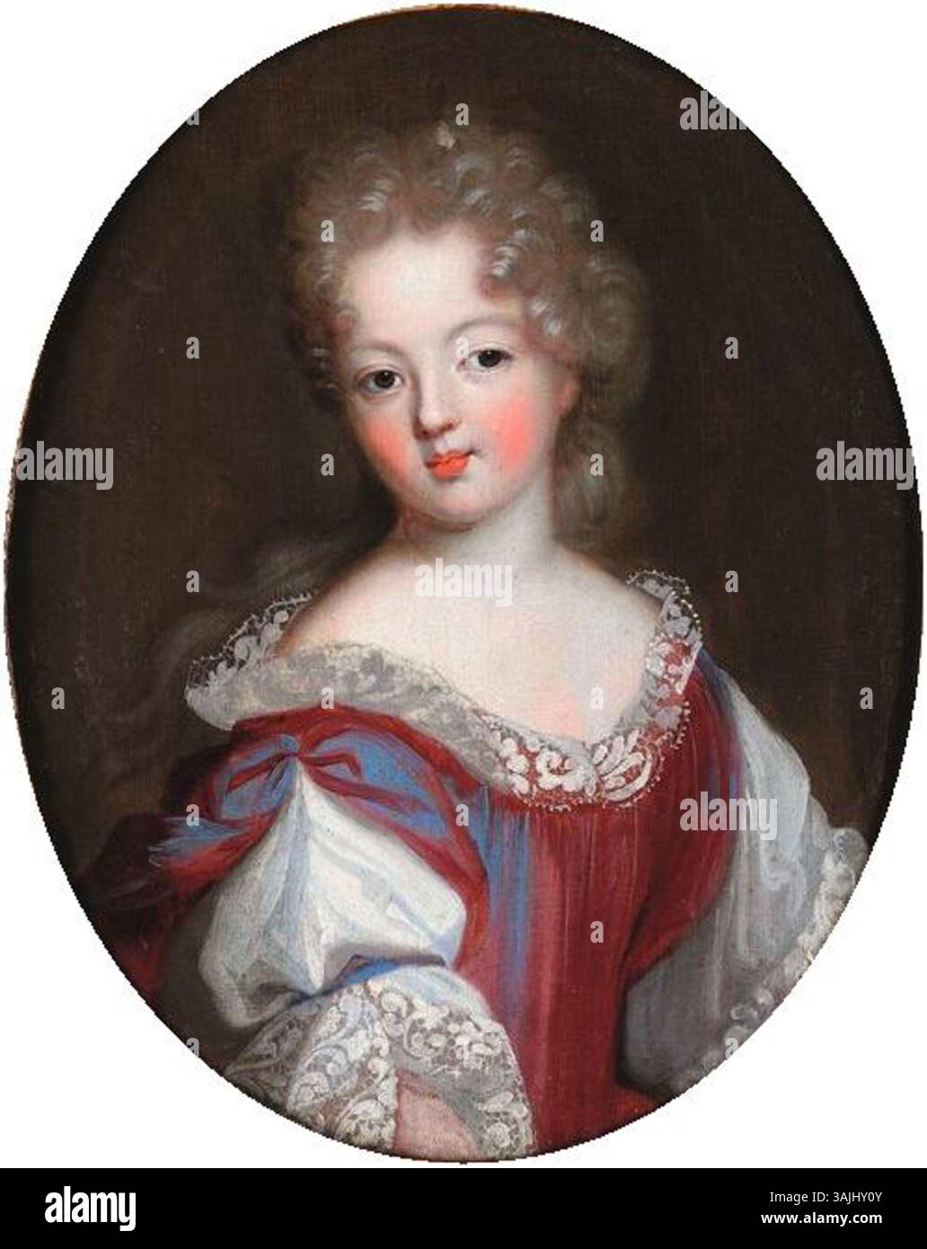 This portrait, part of a series of French princesses, likely attributed ...