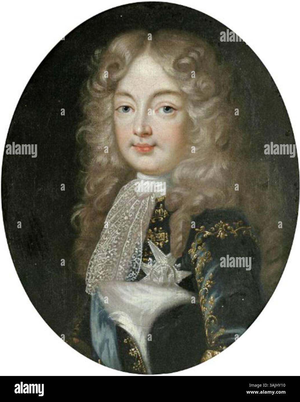 A presumed portrait of Charles of France, Duke of Berry, by the circle ...