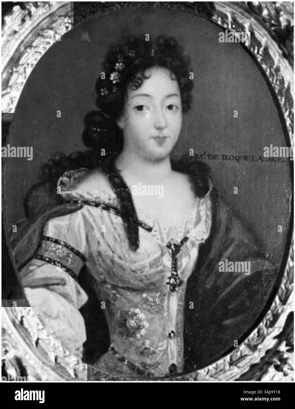 Portrait of Marie Louise de Laval-Montmorency-Lezay (1657-1735), wife ...
