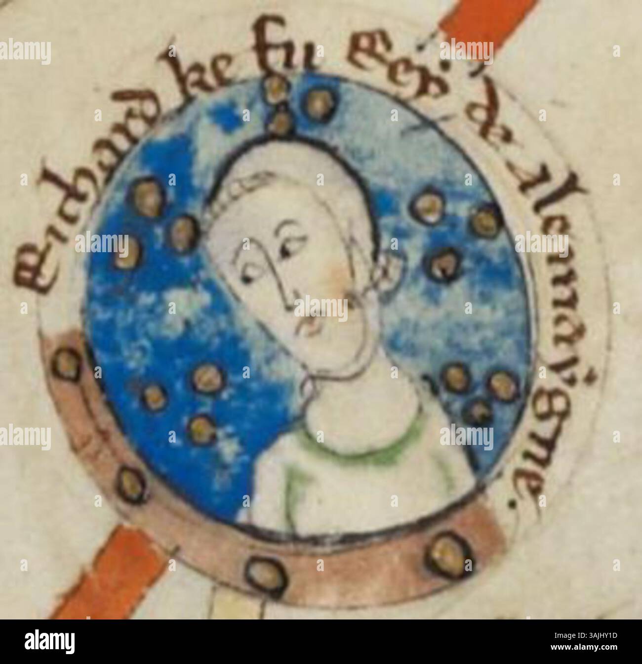 This illustration from the Genealogical Chronicle of English Kings ...