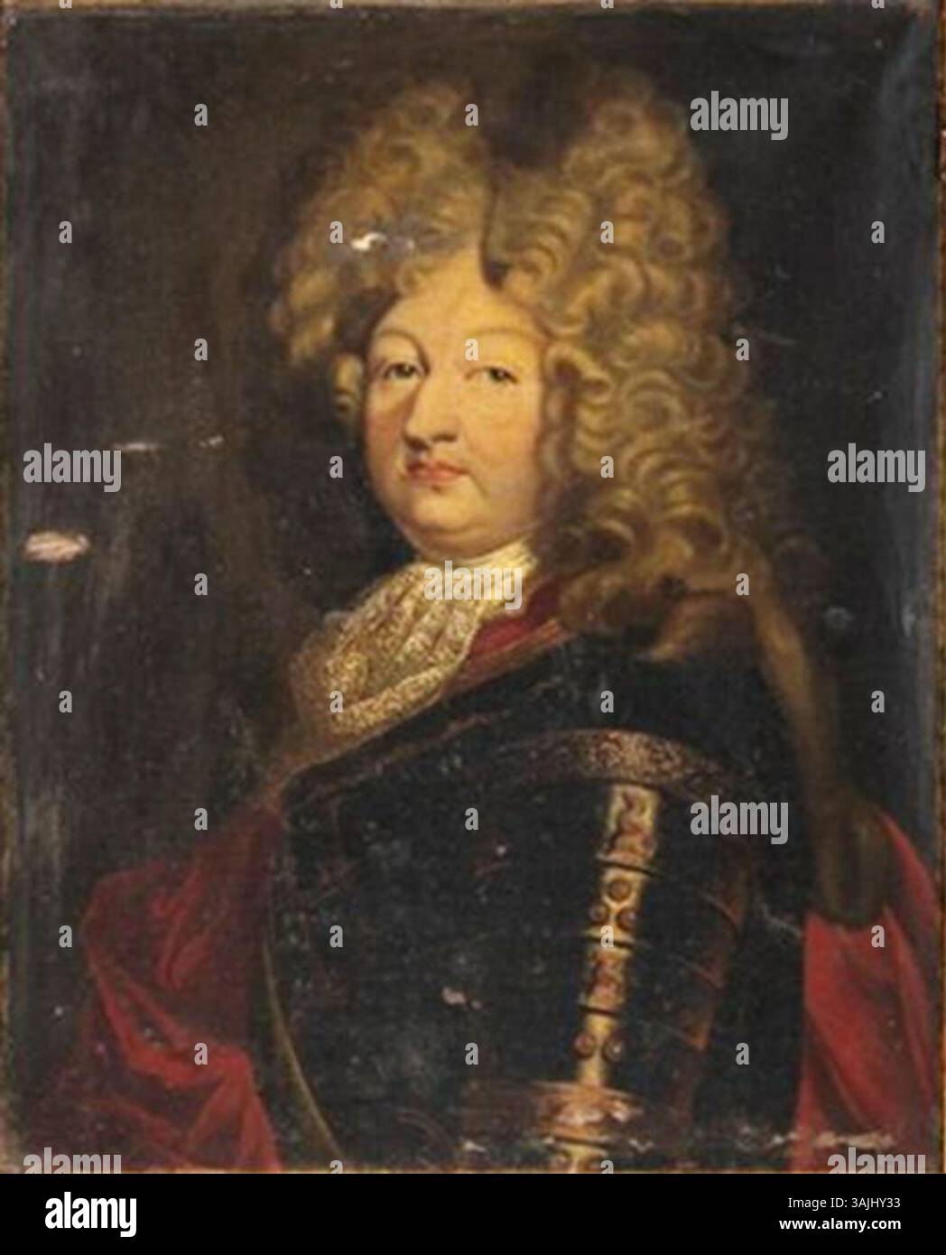 This presumed portrait of Louis, Grand Dauphin, was once misidentified ...