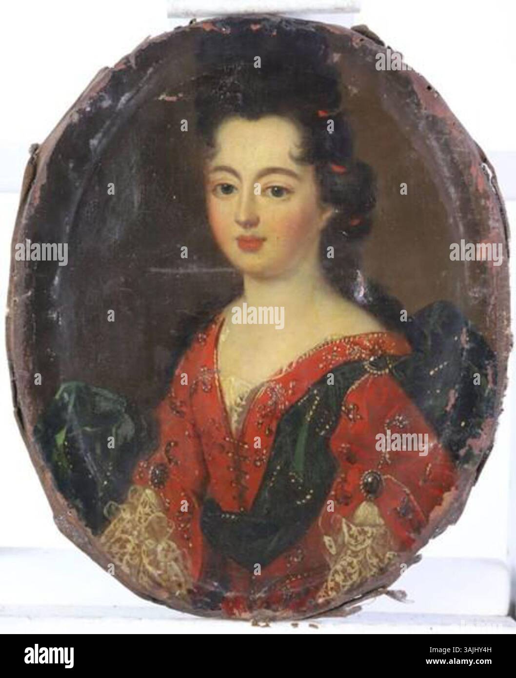 This 17th-century portrait, attributed to the circle of Pierre Mignard ...