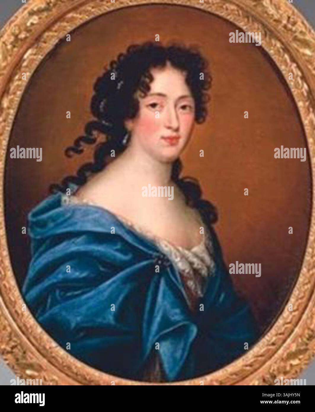 A series of bust portraits from the 17th century by the French school ...