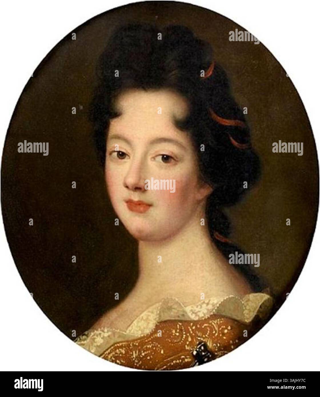 This 17th-century portrait, attributed to the Circle of Pierre Mignard ...