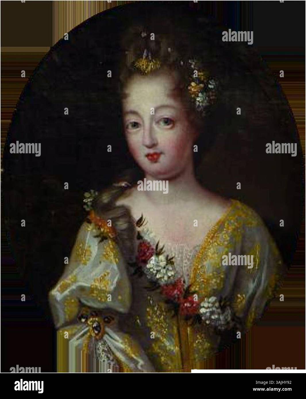 This 17th-century portrait of Françoise Marie de Bourbon, Mademoiselle ...