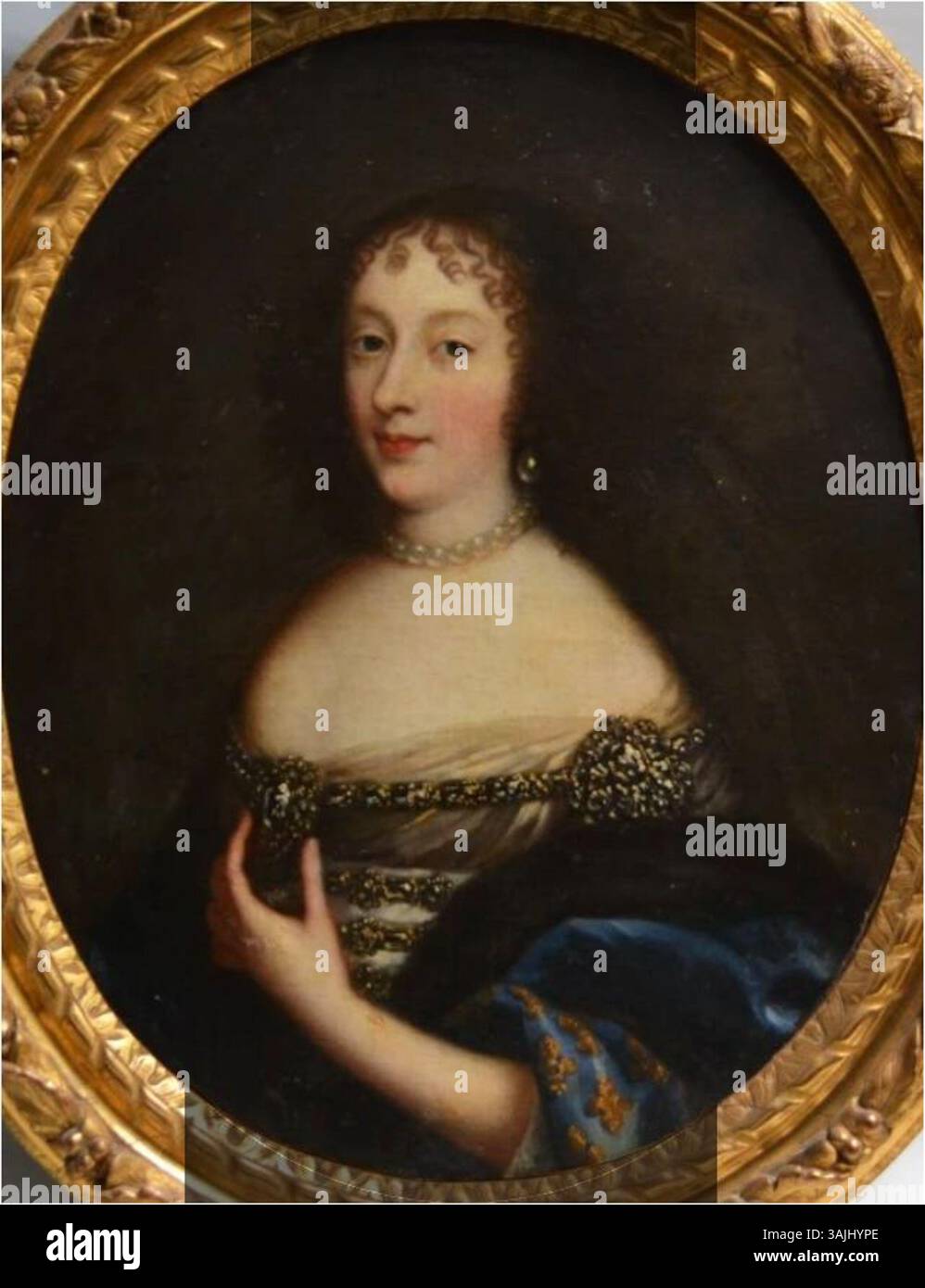 This 17th-century French portrait likely represents Henrietta of ...