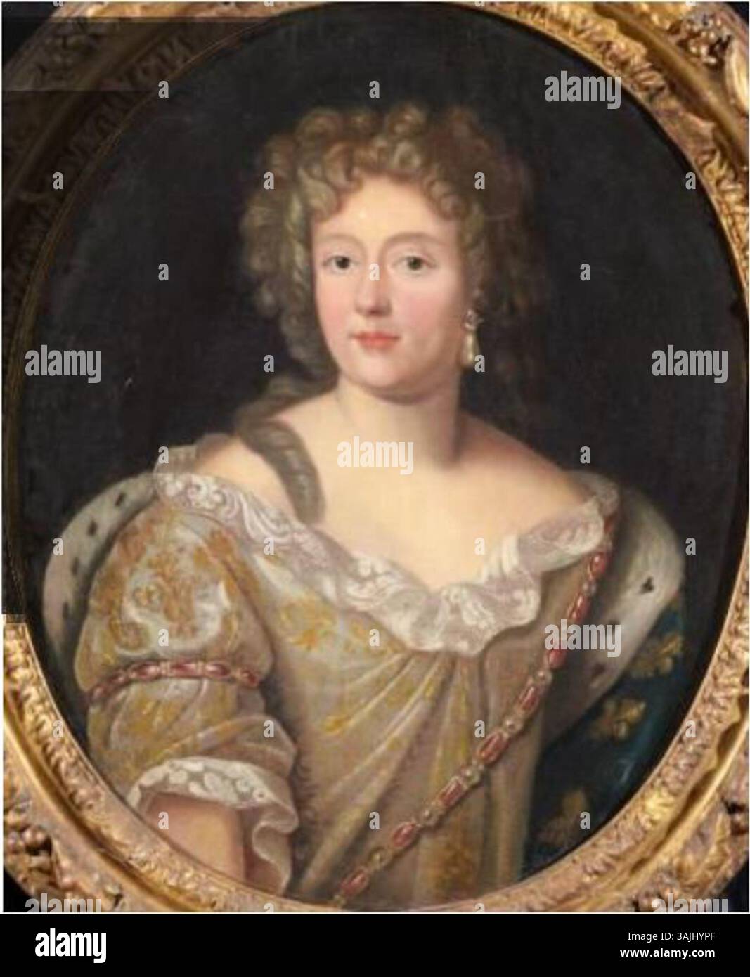 A 17th-century portrait of Elizabeth Charlotte of the Palatinate ...
