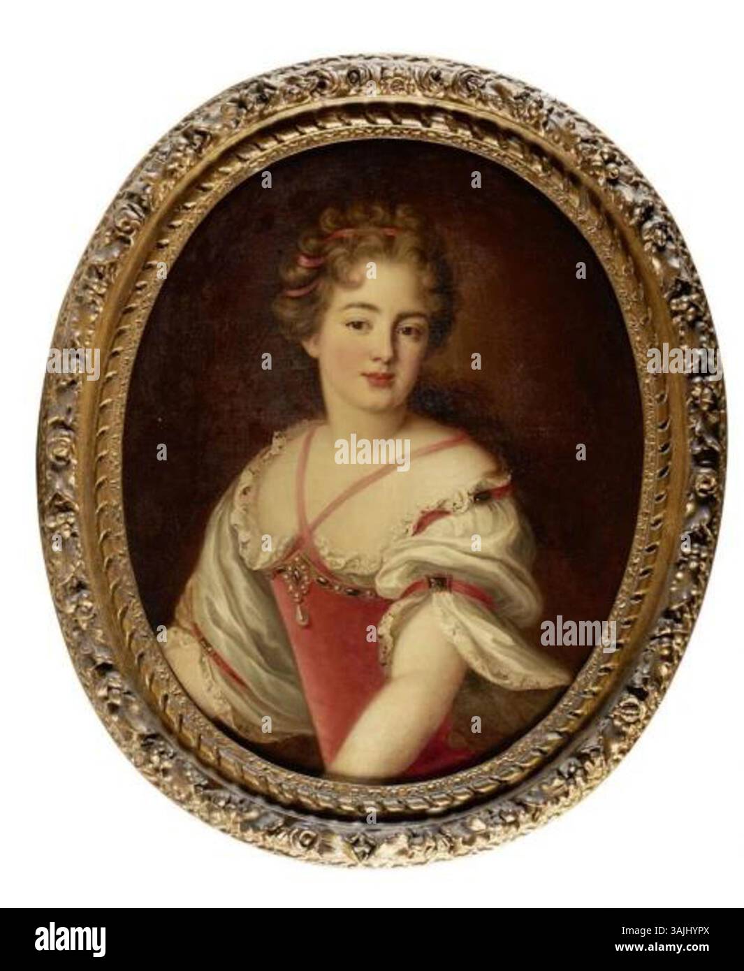 This 19th-century European portrait, painted in the 17th-century style ...