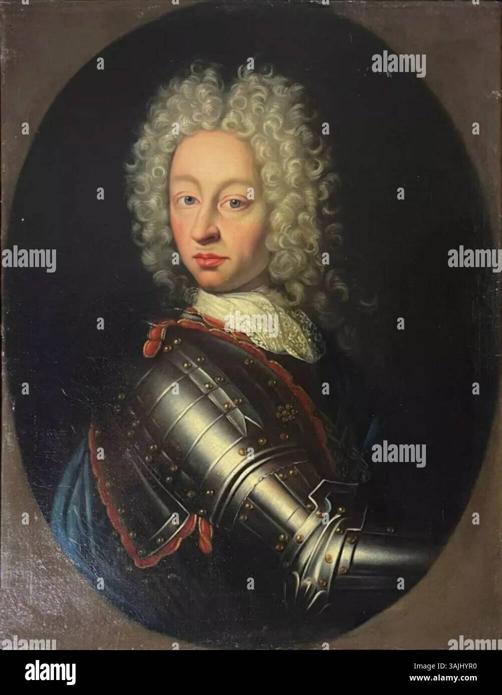 This portrait, created by Giovanni Battista Curlando, depicts Vittorio ...