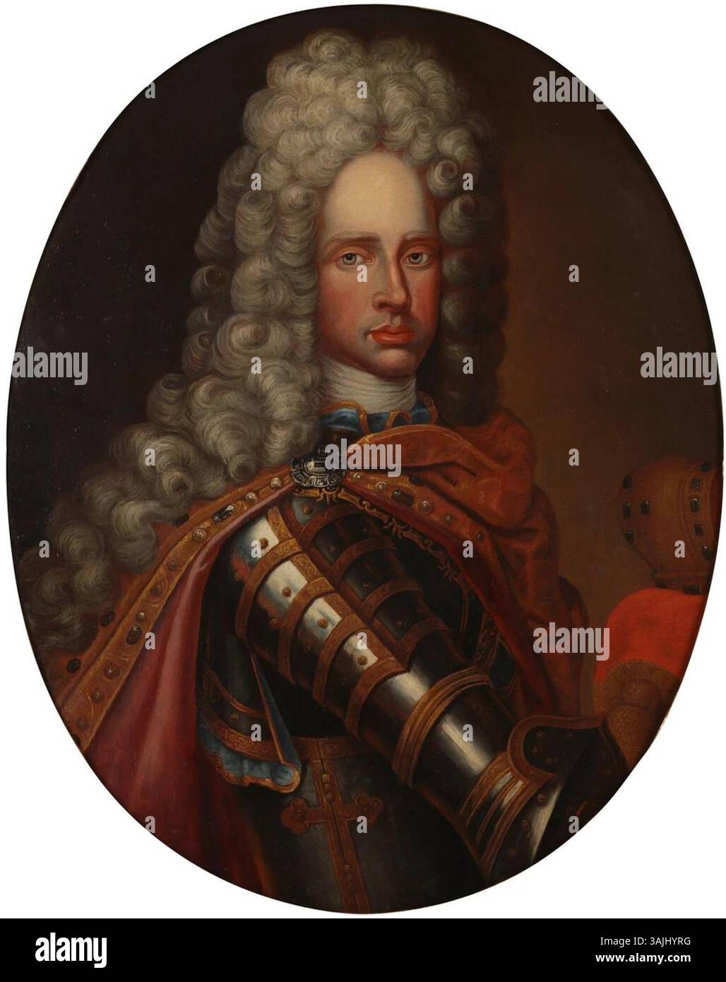 This 18th-century oil painting is a portrait of Joseph I, Holy Roman ...