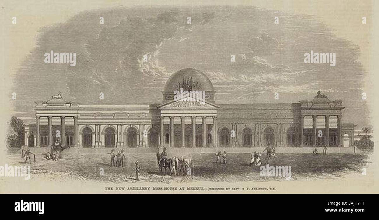 This 1858 illustration from 'The Illustrated Times' presents the New ...