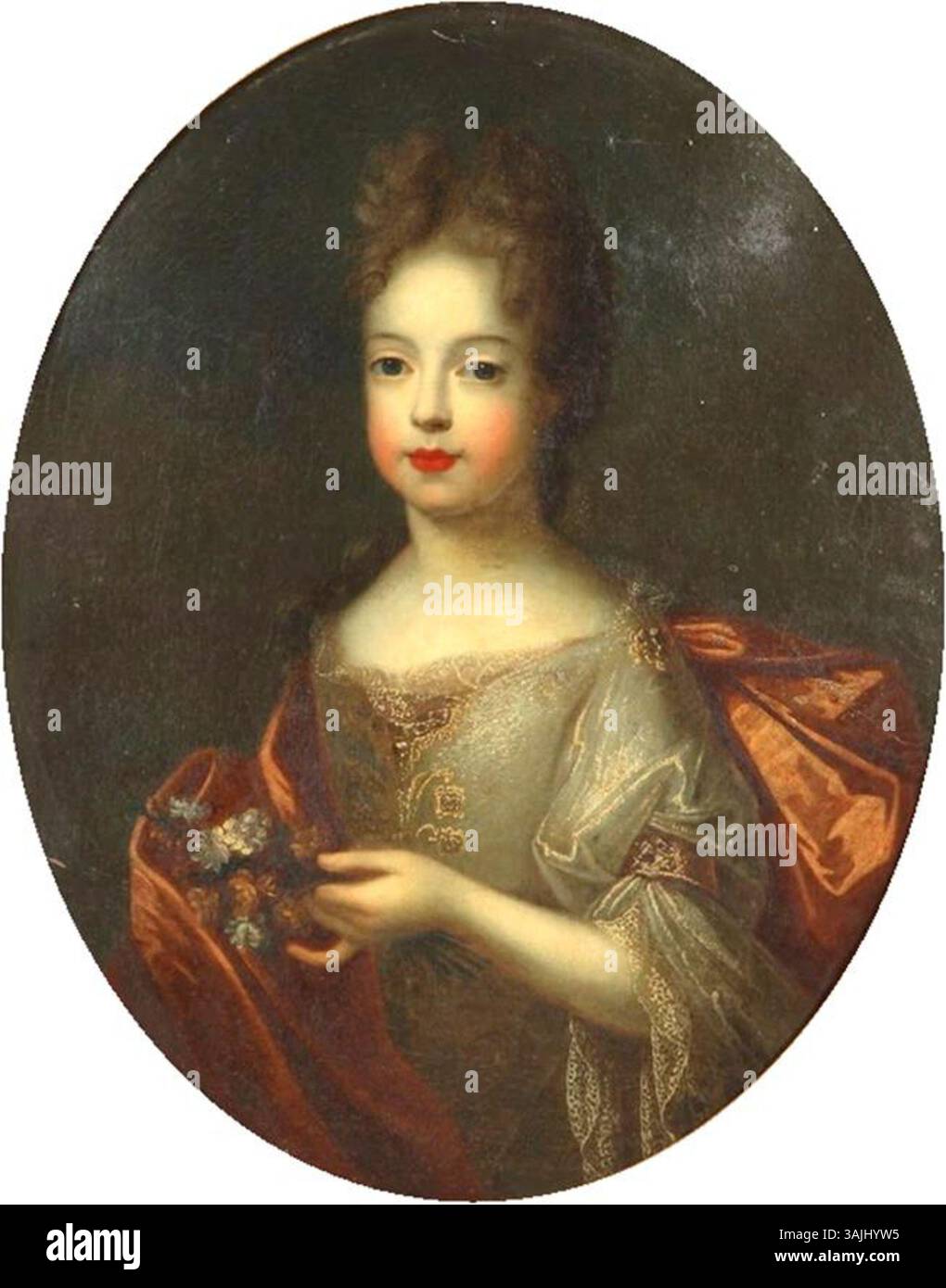 A late 17th-century portrait of Marie Adélaïde of Savoy (1685-1712 ...