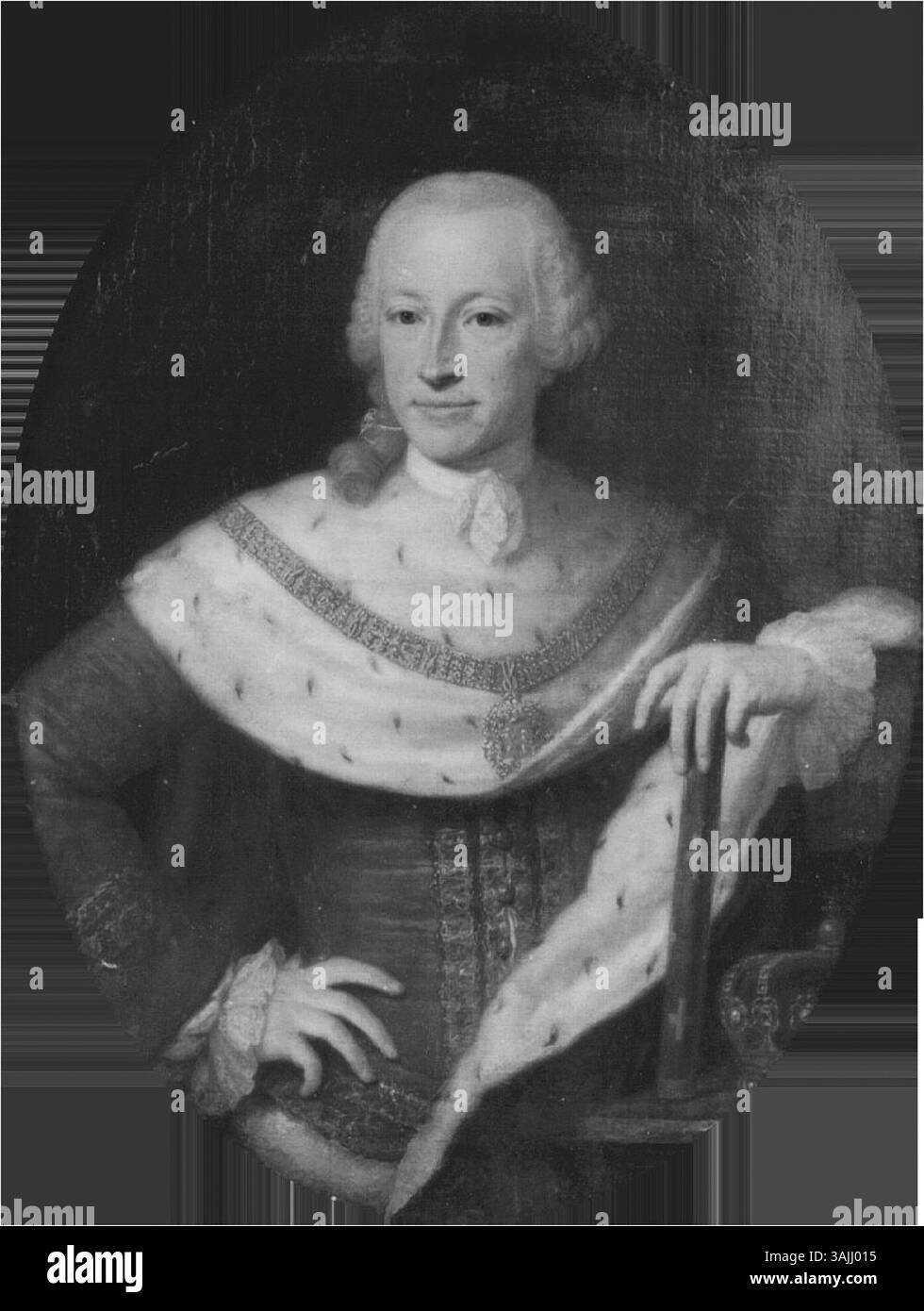 This circa 1773 portrait by Giuseppe Duprà depicts Victor Amadeus III ...