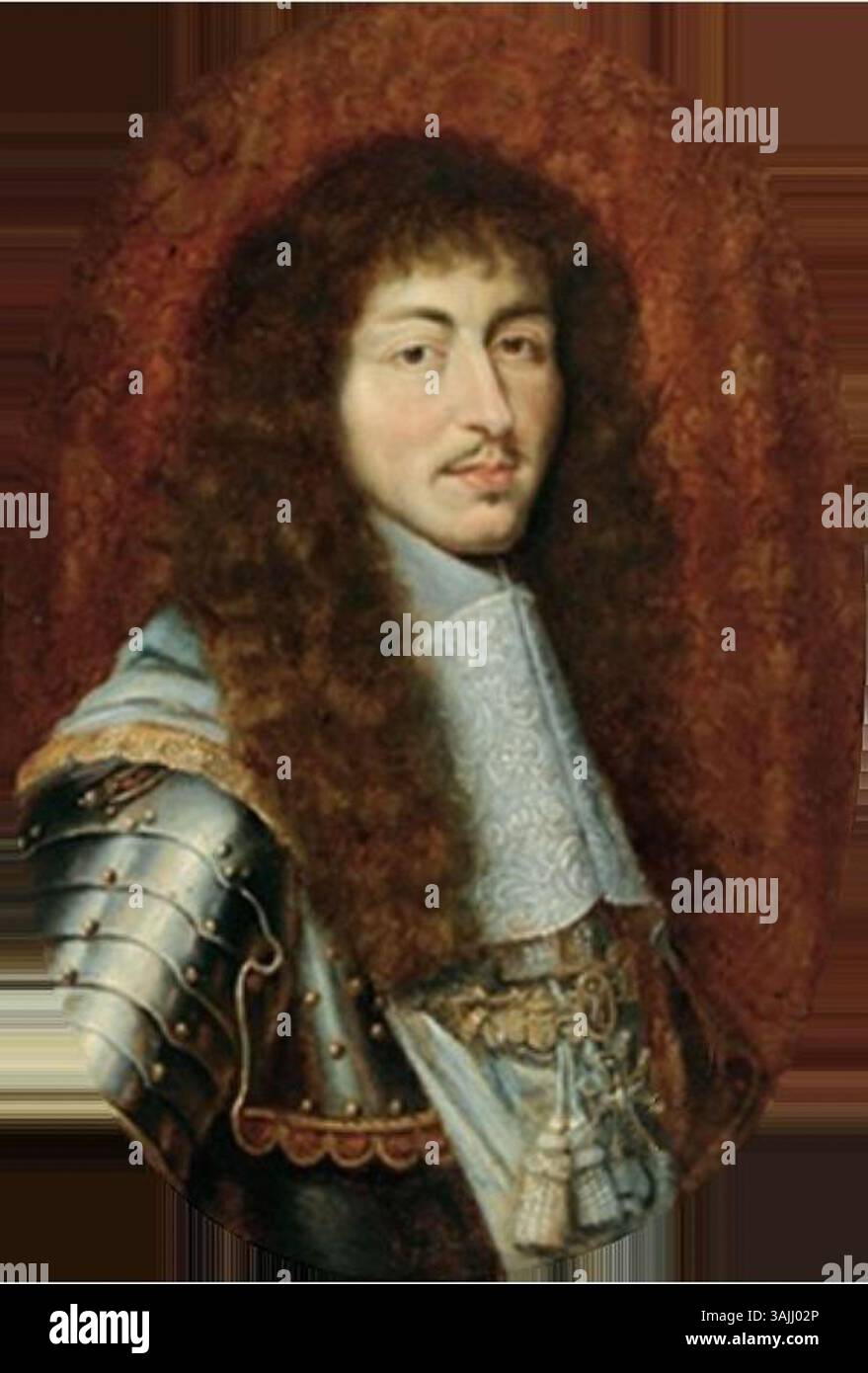 This 17th-century portrait, often misidentified as Louis XIII, is a ...