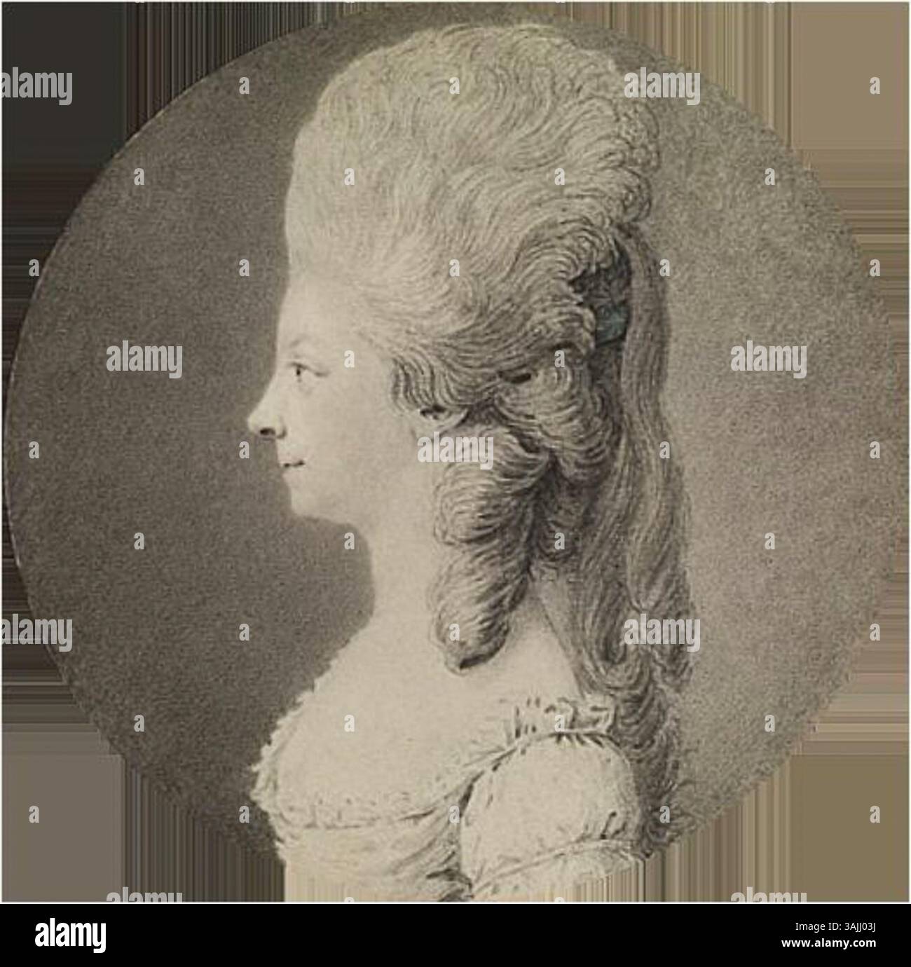 An 18th-century portrait of Marie Thérèse of Savoy-Carignan, Princesse ...