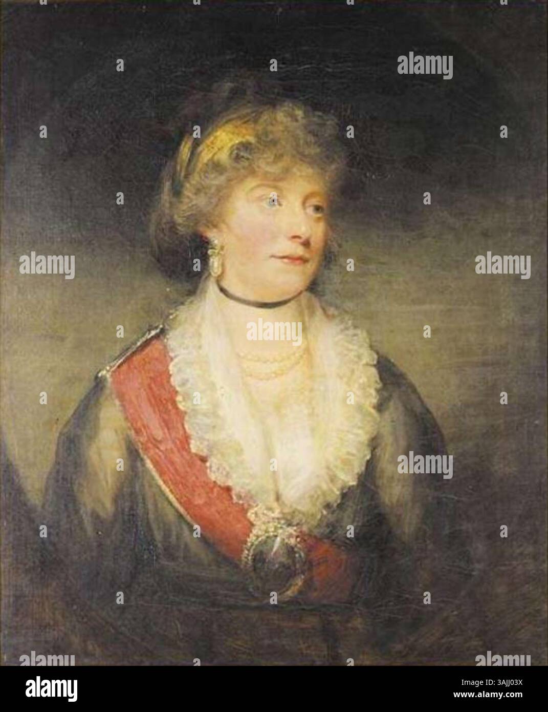 This 18th-century portrait by the Studio of William Beechey depicts ...