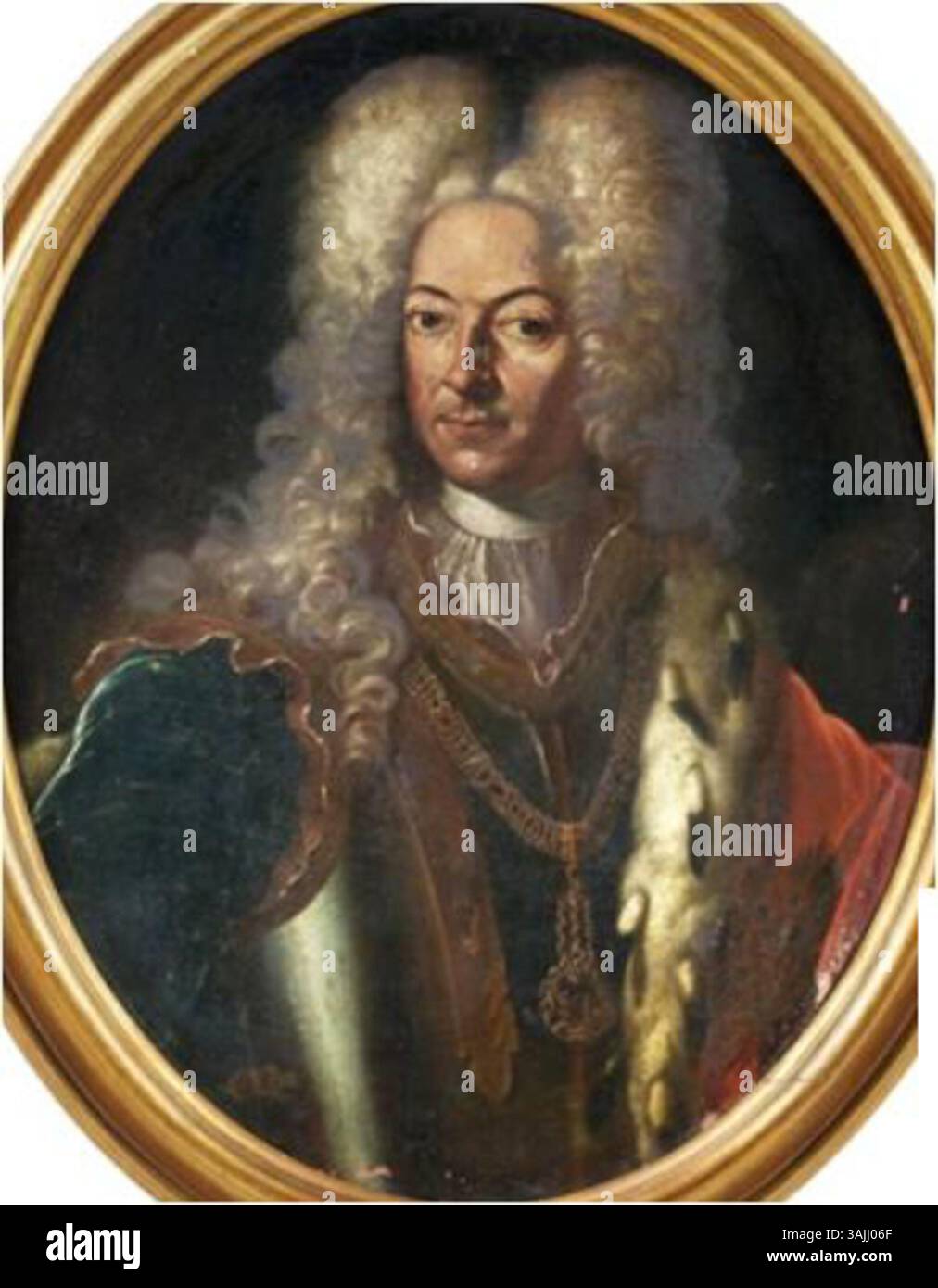 This 18th-century oil painting, attributed to the Piedmontese School ...